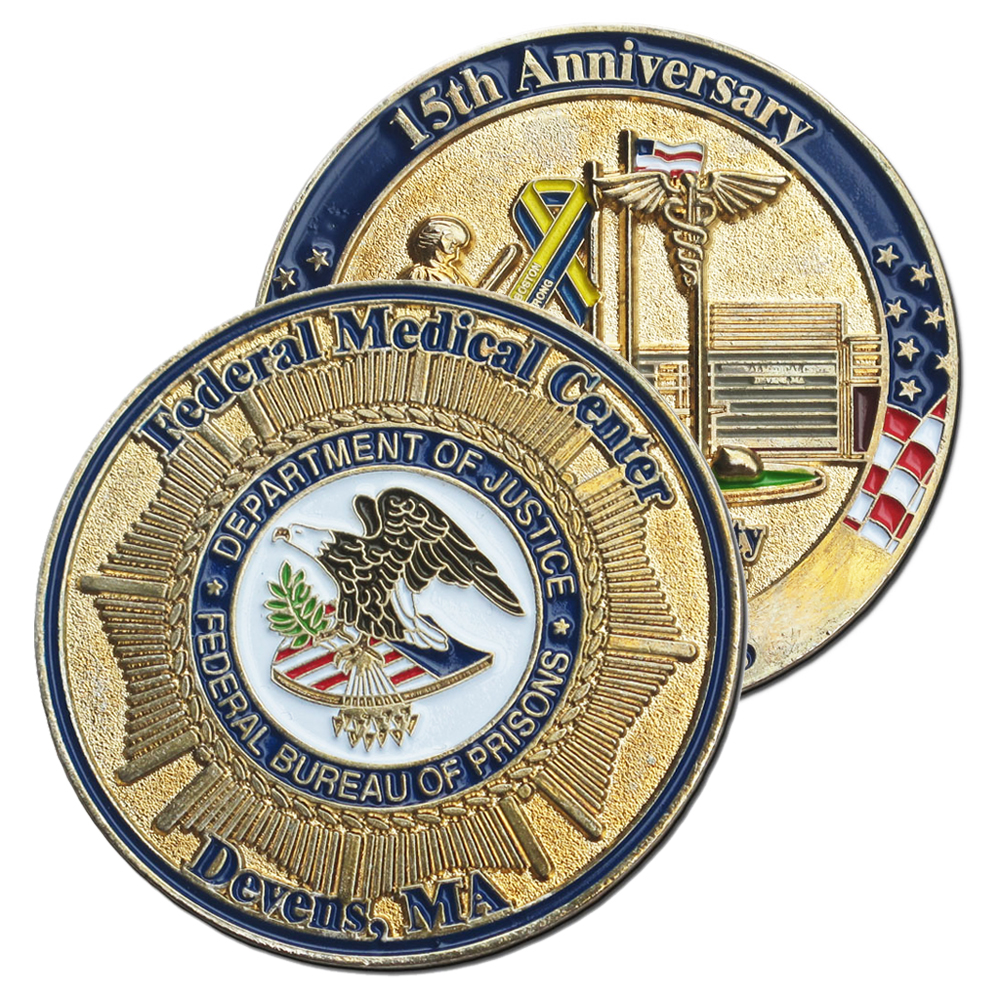 Custom souvenir soft enamel challenge coin