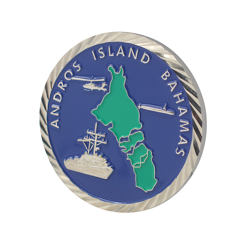 Custom blank lucky challenge coin