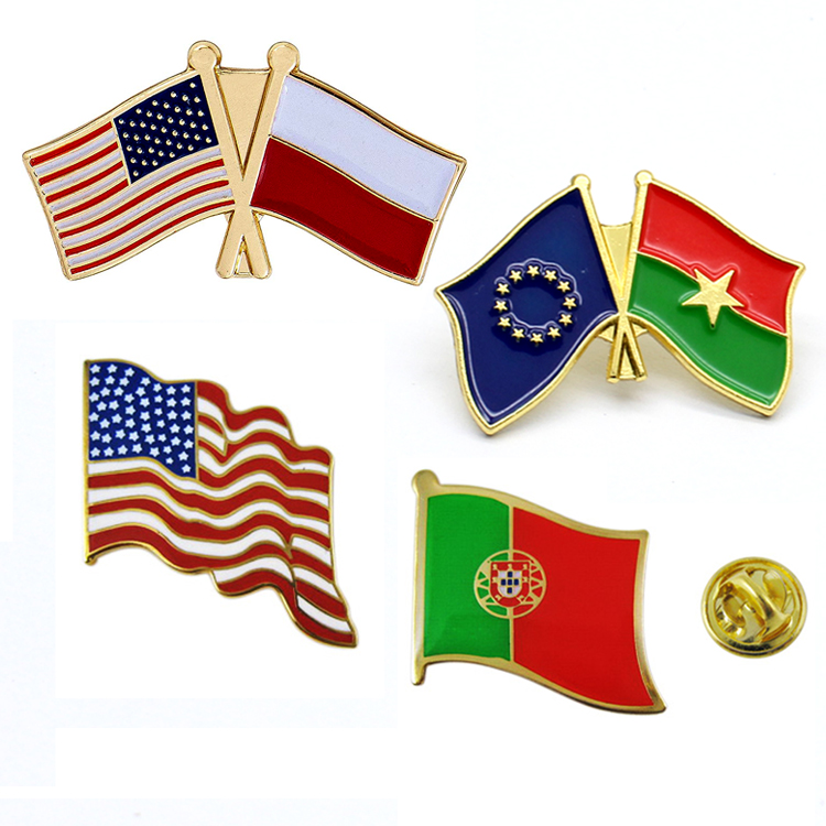 Lapel pin custom metal enamel pin