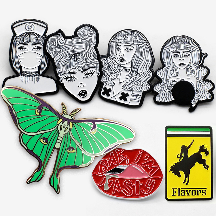 Lapel pin custom metal enamel pin