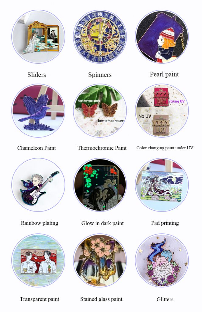 What's type of enamel pins? Introduce different types of enamel pins ...